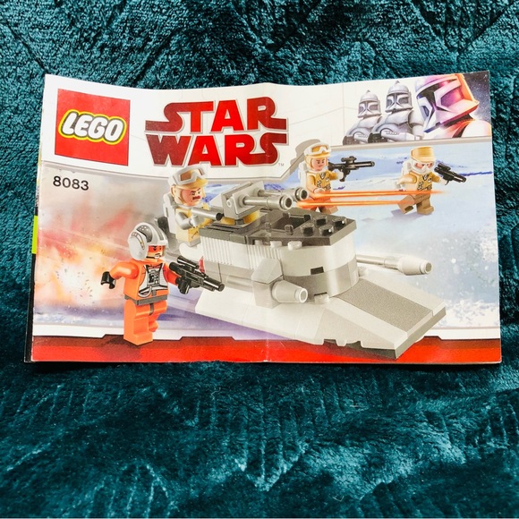 Toys | Lego Star Wars Rebel Trooper Battle Pack 883 Instruction Manual ...
